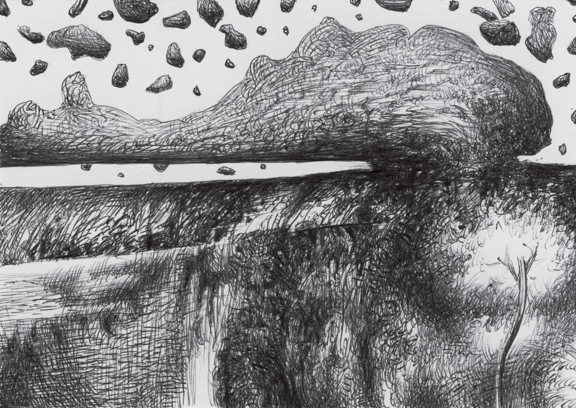 “Still Nature, Like An Interrupted Drawing”, Biroscape 305 | Alberto ...